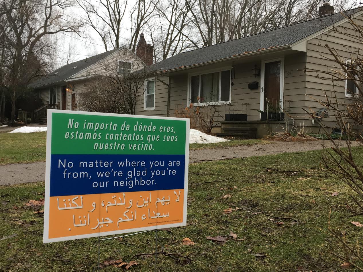 "Welcome Your Neighbor" Signs - Choosing Courageous WellBeing